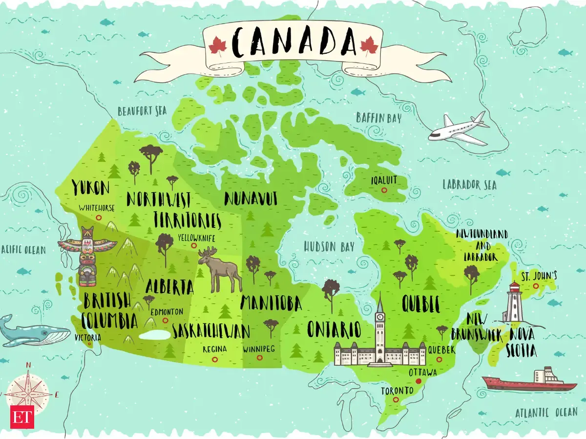 Canada Guide: Know the provinces and major cities within their borders ...