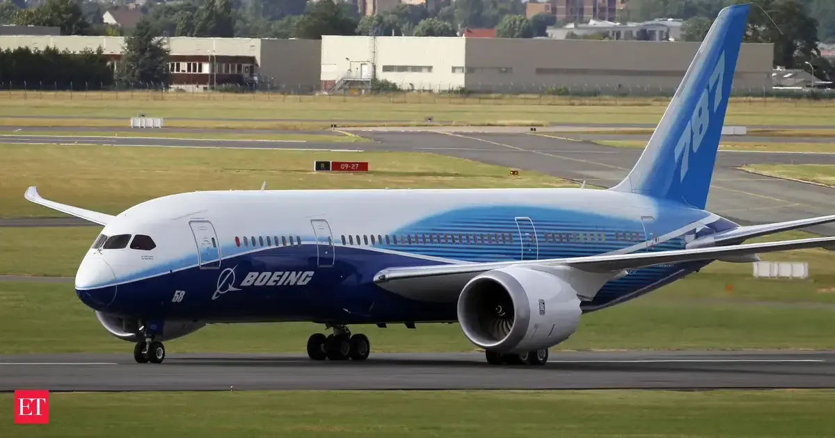 Boeing suspends 777X flight tests after part failure - The Economic Times