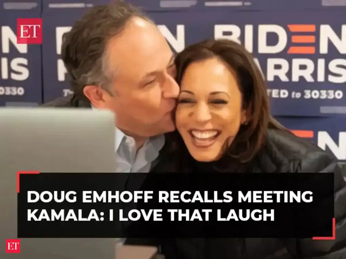 Second Gentleman Doug Emhoff recalls how he met Kamala Harris: A ...