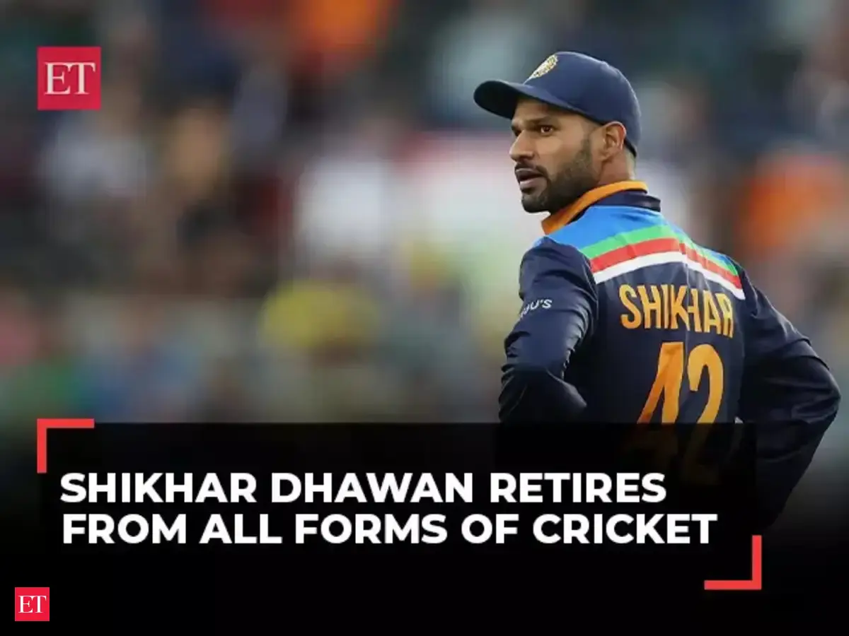 Shikhar Dhawan announces retirement from all forms of Cricket: 'I leave ...