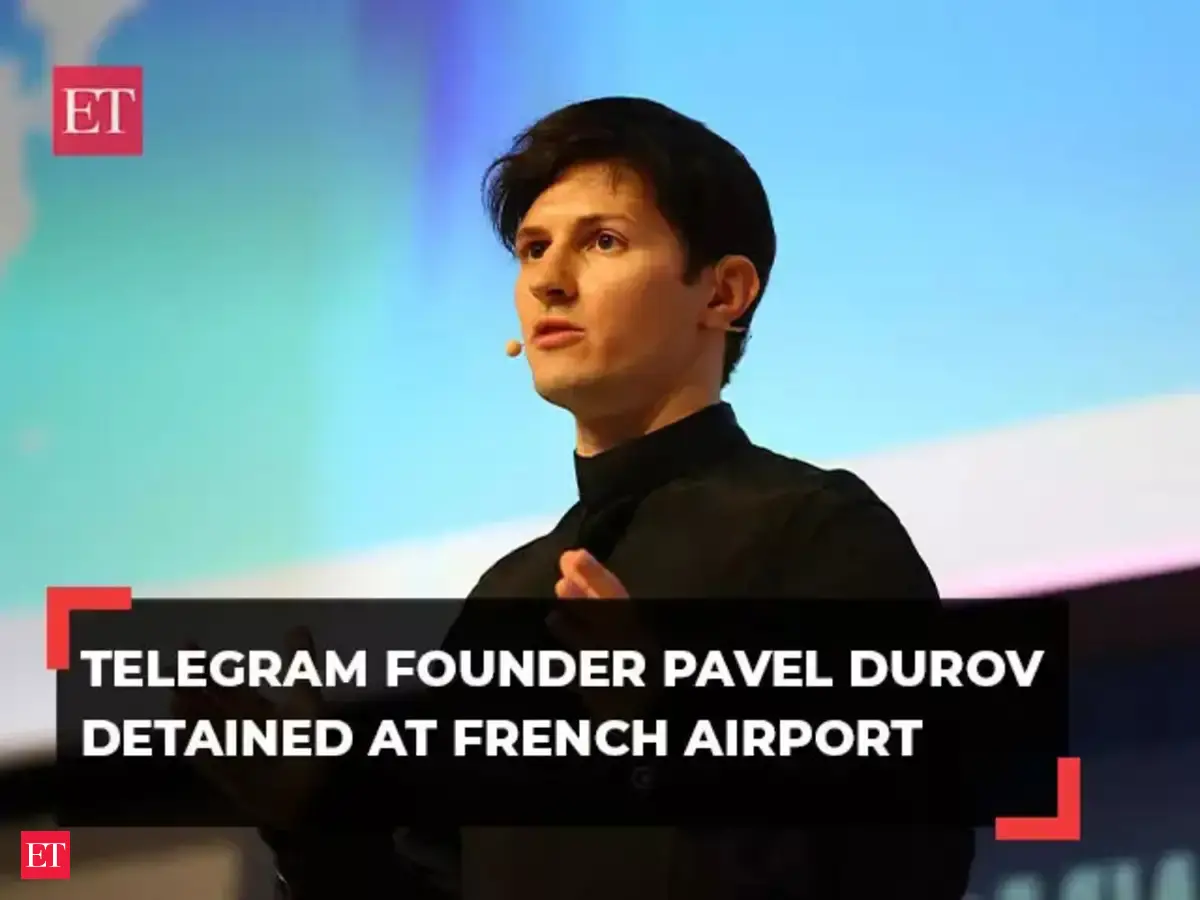 Telegram: Telegram founder Pavel Durov arrested at French airport for ...