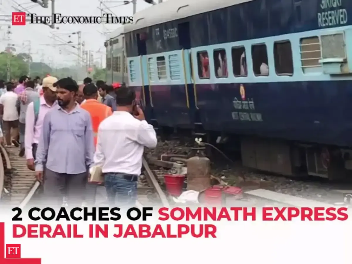 Two coaches of Somnath Express derail in Jabalpur; no casualties ...