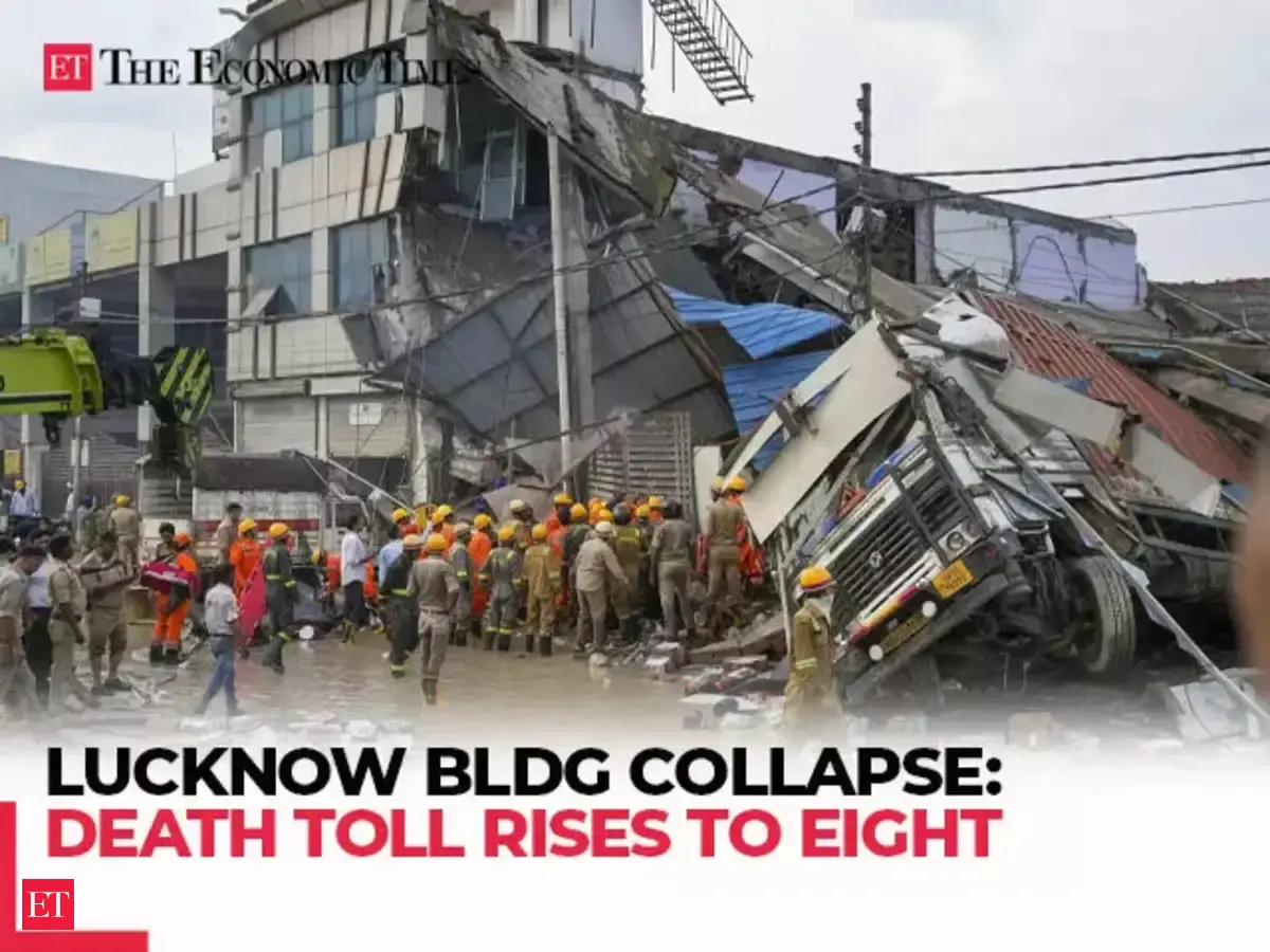 Lucknow Building collapse: 'Death toll has gone up to eight; rescue op ...