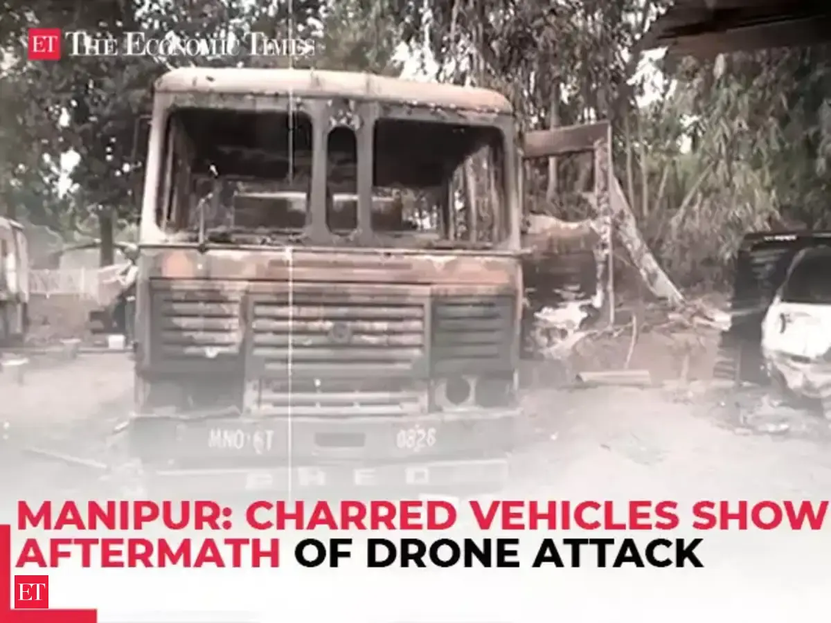 Manipur Violence: ‘Devastation everywhere’ Charred vehicles show ...