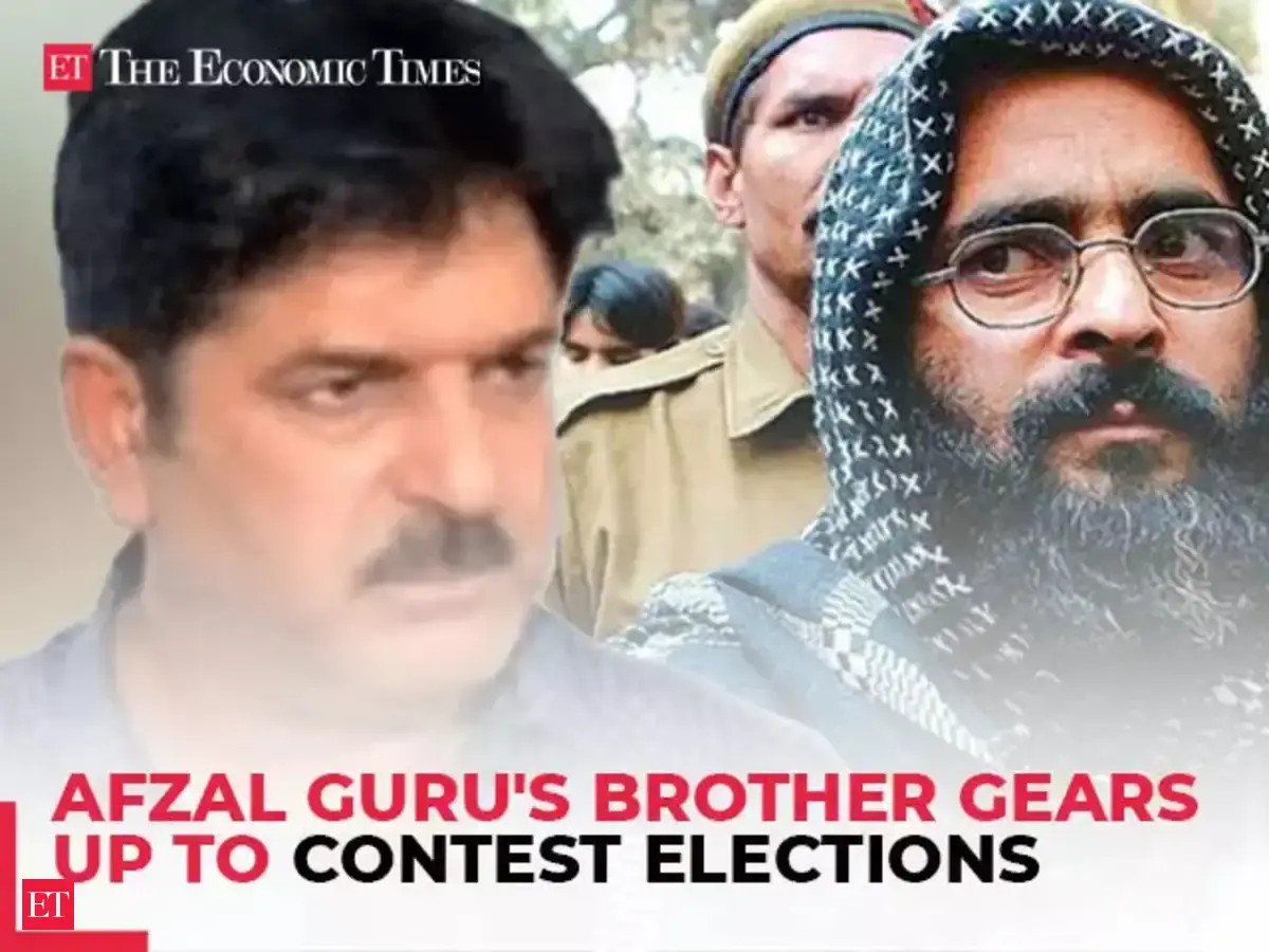 J&K polls: Afzal Guru's brother gears up to contest elections 'No ...