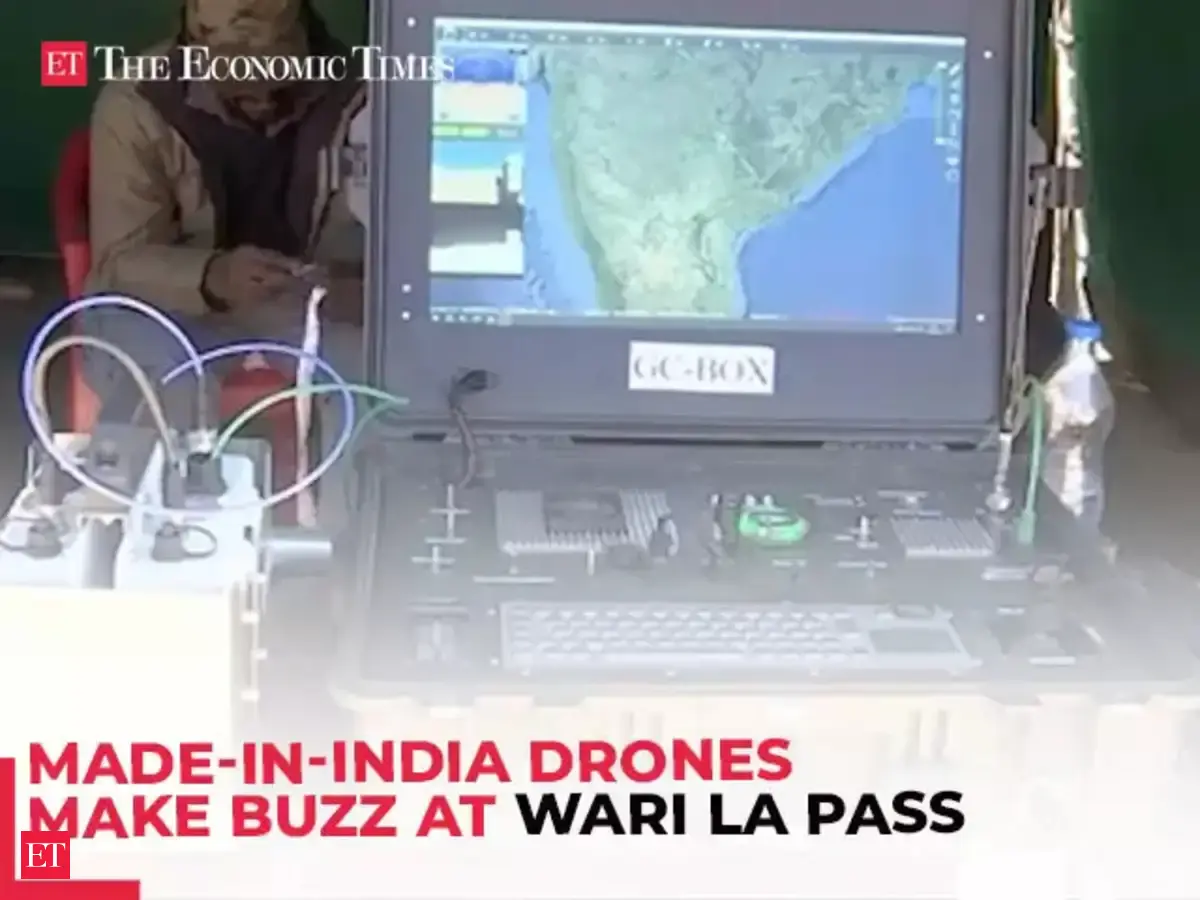 Ladakh: Him-Drone-A-Thon 2; cutting-edge Made-in-India drones make buzz ...