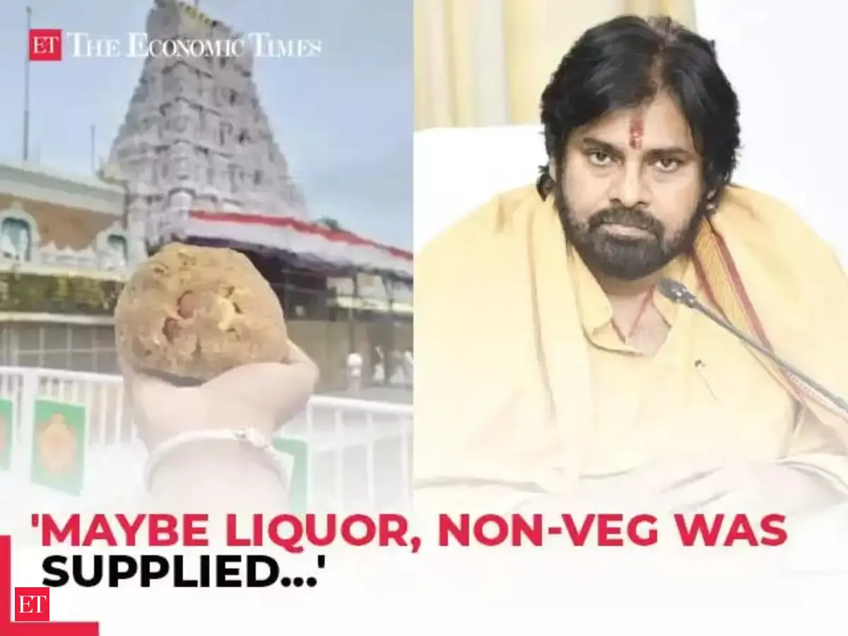 Pawan Kalyan opens up on ‘Tirupati Laddu’ row, says 'Maybe liquor, non ...