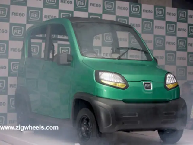 Check out interiors & exteriors of Bajaj's small car RE60 - Check out ...