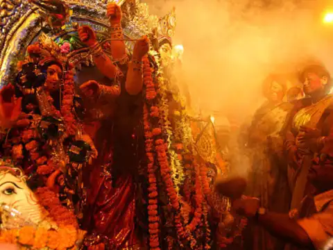 Pathuriaghata Ghosh Bari Durga Puja Wishes Durga Puja Illustration On