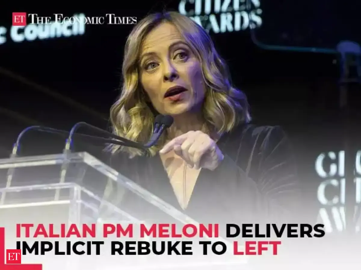 'Destroying Western civilisation…': Italian PM Meloni delivers implicit ...