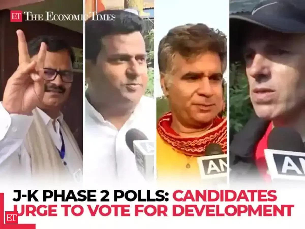 J-K Elections 2024: Voting for phase 2 polls underway; candidates urge ...