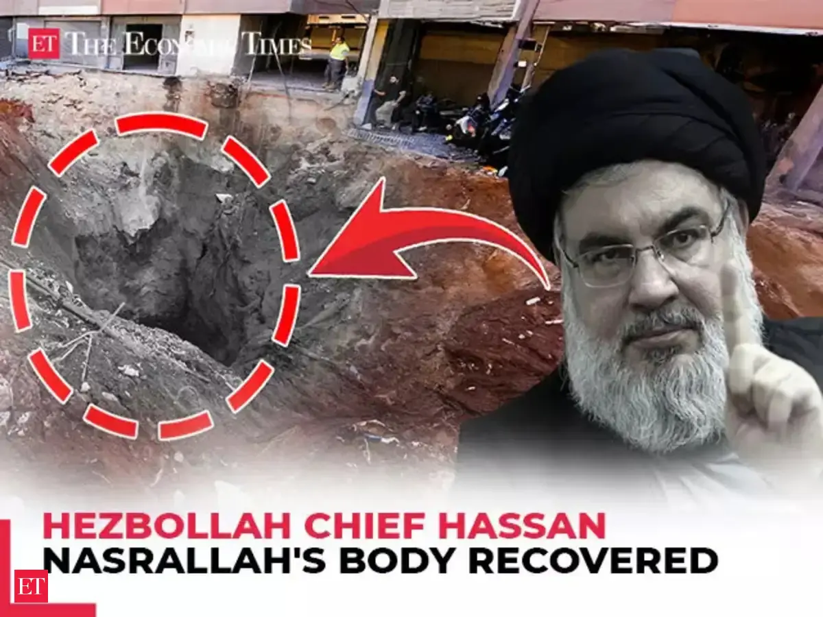 Hassan Nasrallah: Hassan Nasrallah's body recovered days after Israel ...