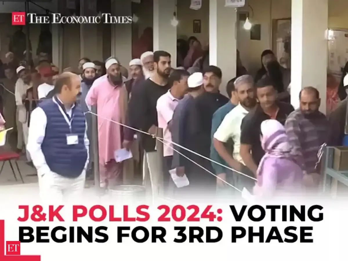 J&K Assembly Elections 2024: 3rd and final phase of voting begins ...
