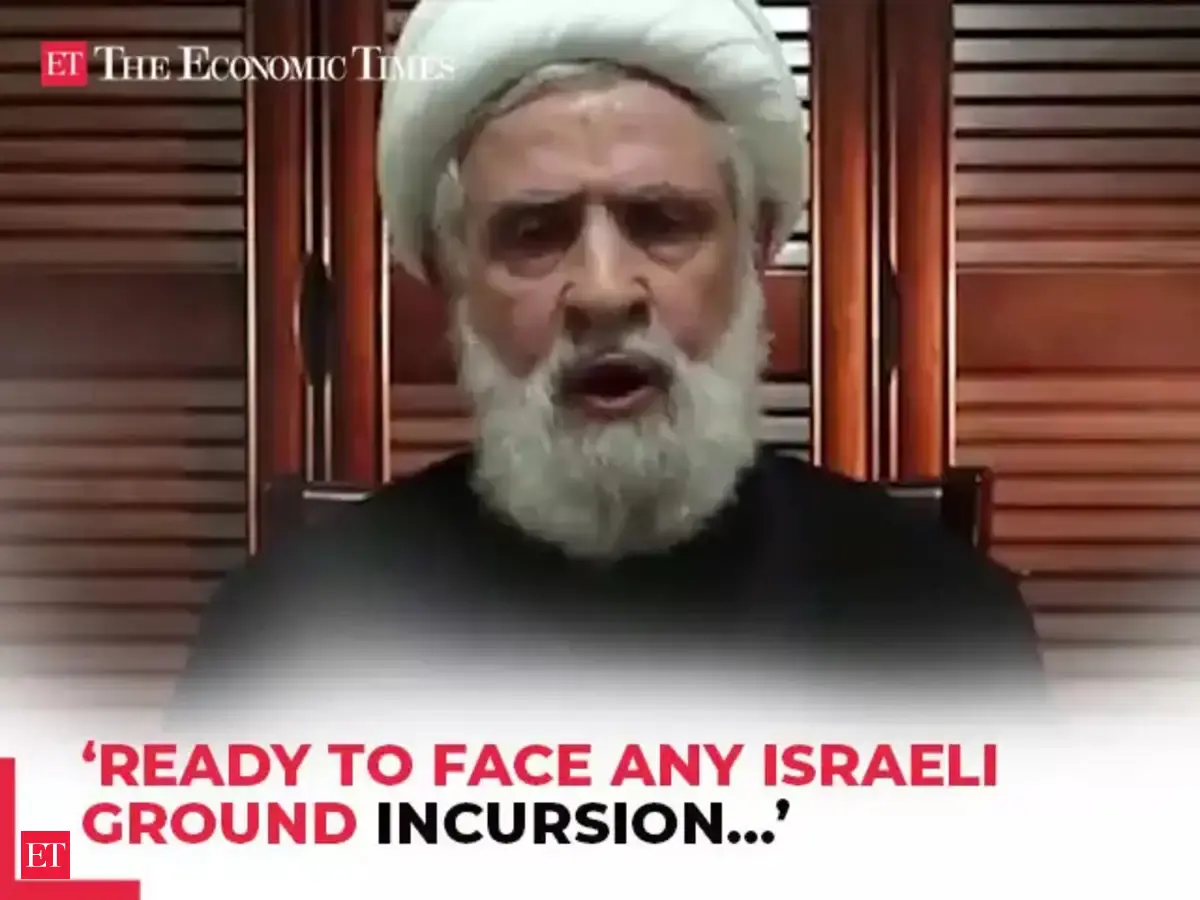 Hezbollah’s Deputy Secy General Sheikh Naim Qassem says ready to face ...