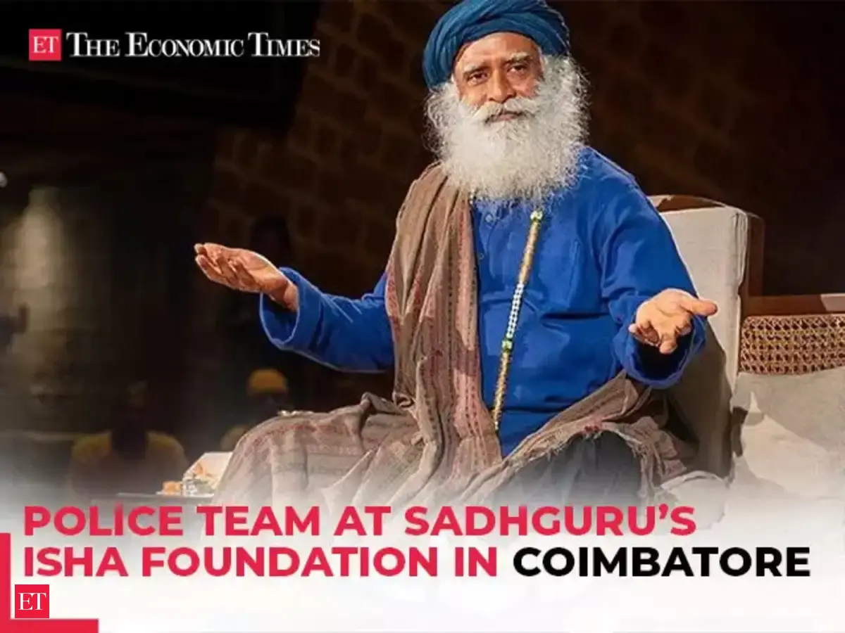 Sadhguru's Isha Foundation 'Under scrutiny': Court orders police to do ...