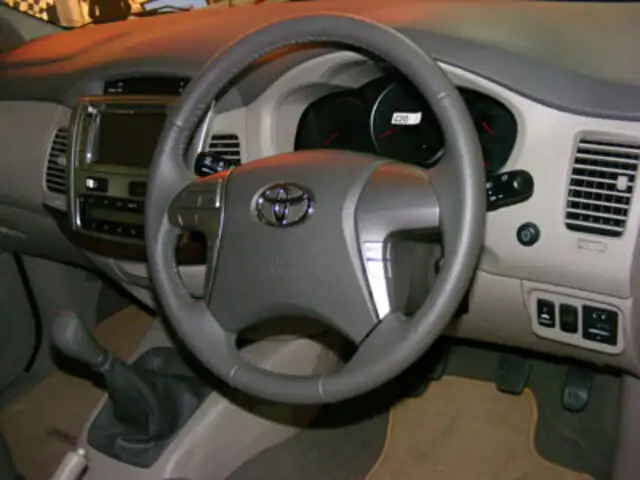 Dashboard has been enhanced - Toyota Innova facelift unveiled! | The ...