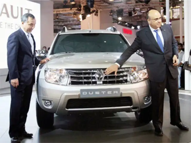 Auto Expo 2012: Renault unveils mid-size crossover Duster - Auto Expo ...