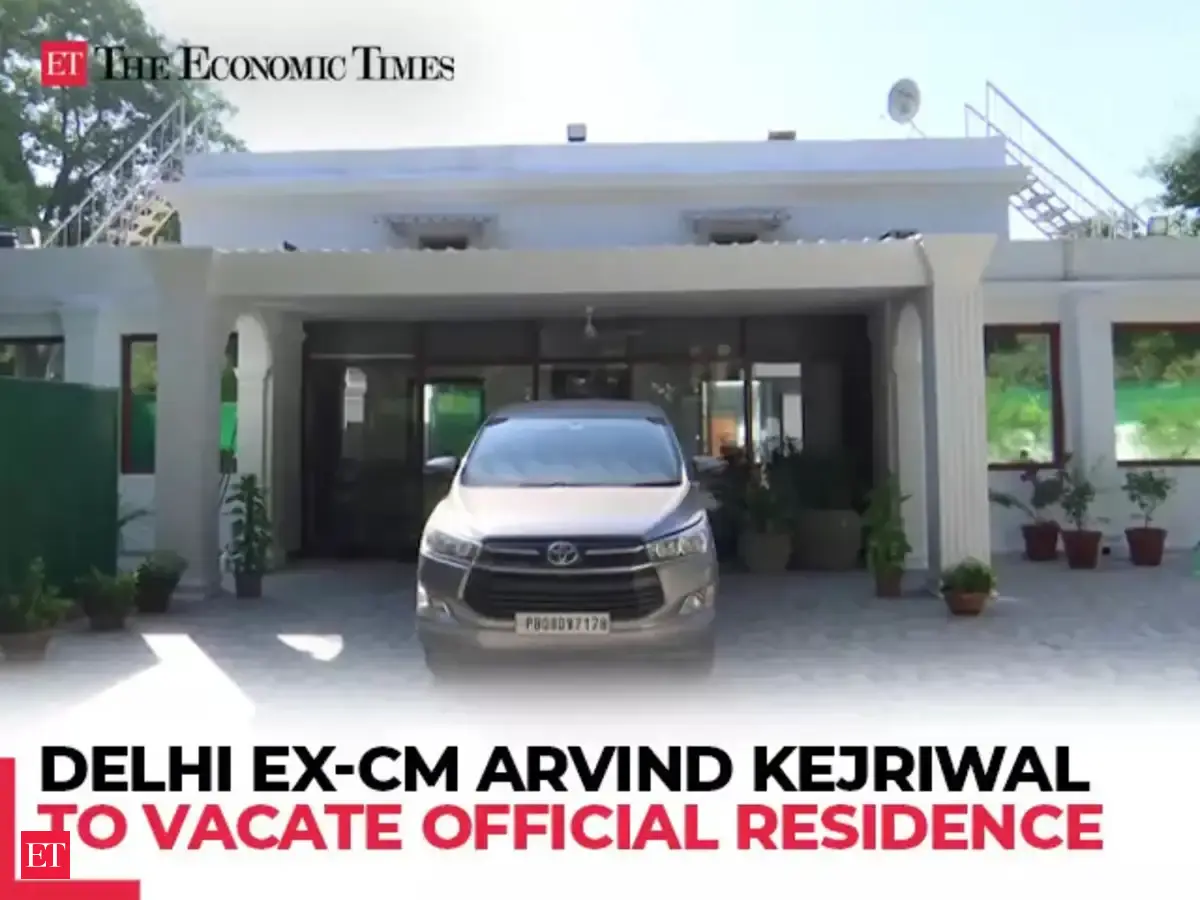 Former Delhi CM Arvind Kejriwal to vacate official residence; to shift ...