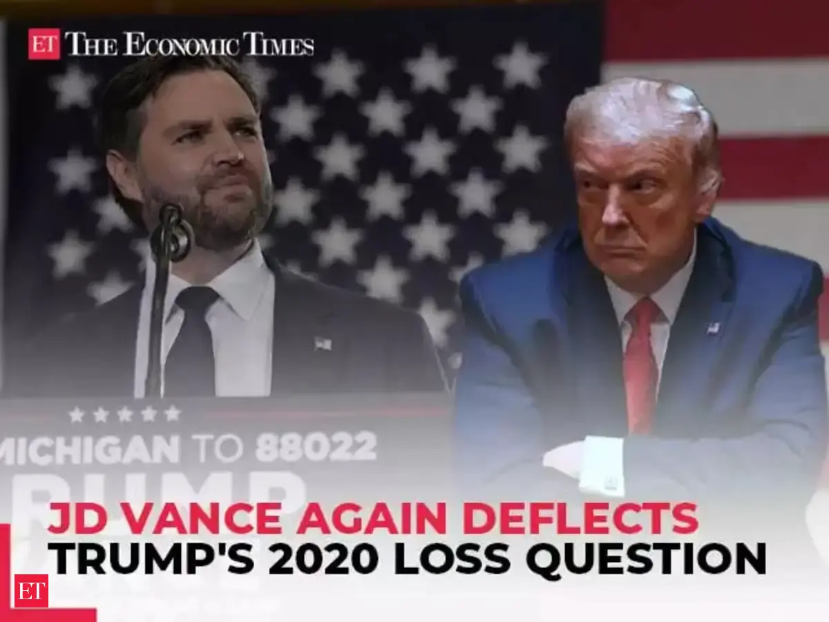 'Why didn't you answer…': Vance again deflects question on Trump's 2020 ...