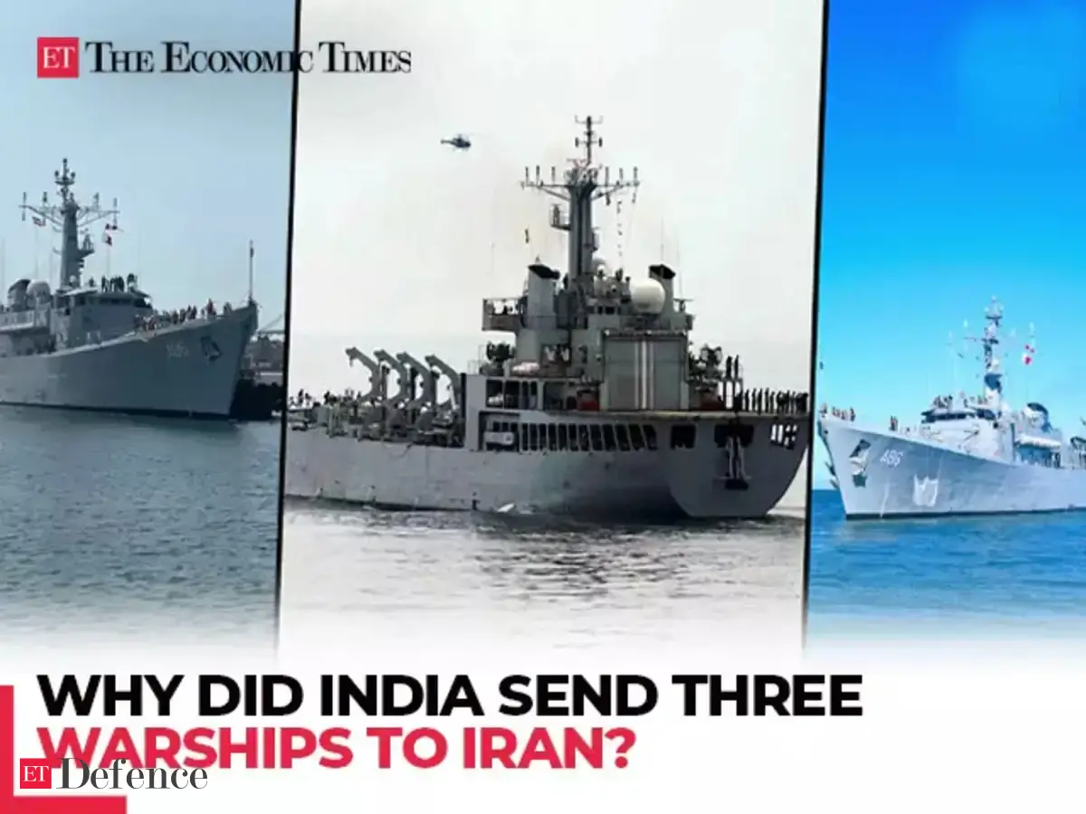 As Israel-Iran military battles intensify, India docks naval warships ...