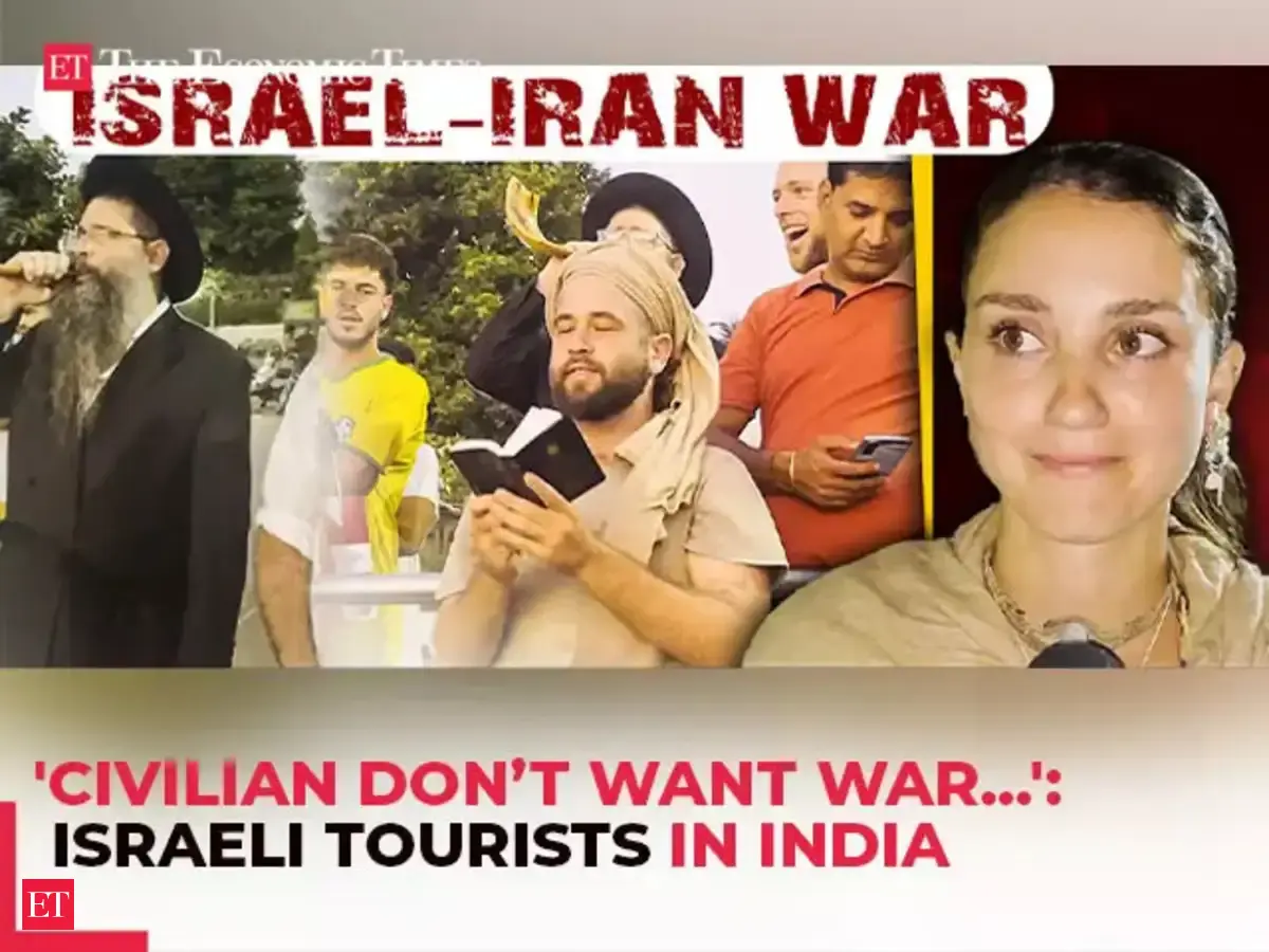 Israeli tourists in India pray for peace amid Israel-Iran war ...