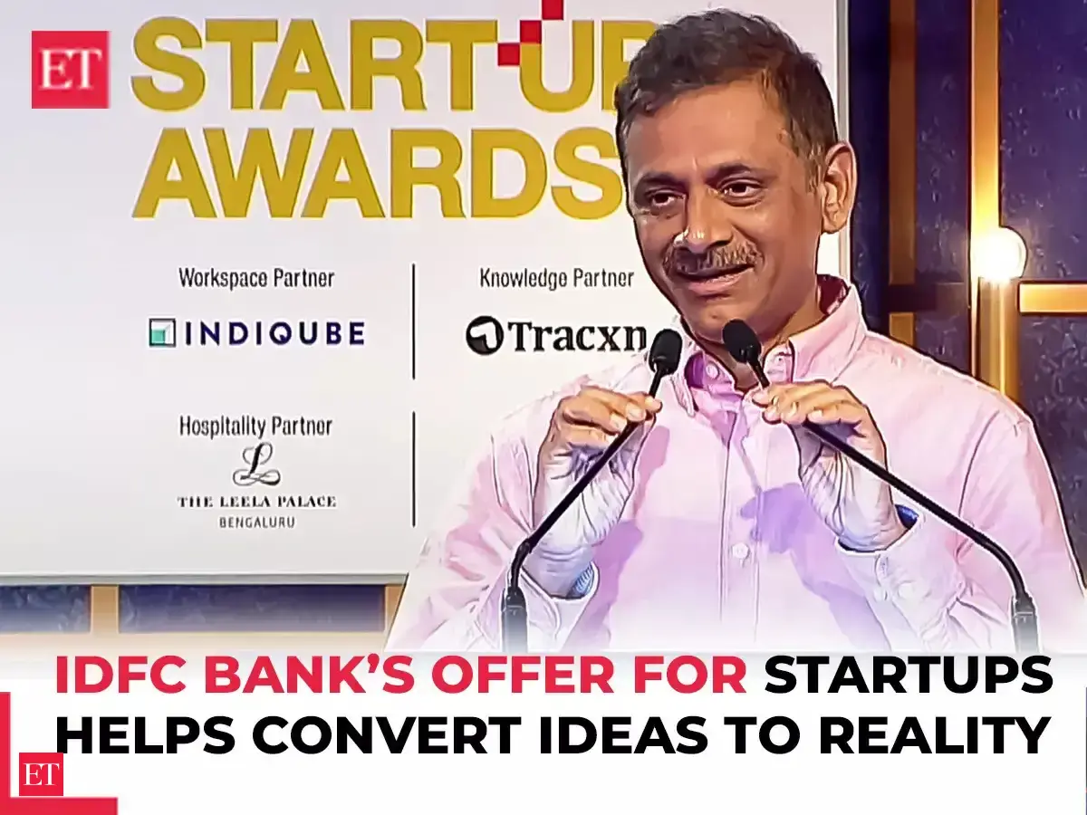 ET Startup Awards | IDFC First Bank has special banking offer for ...