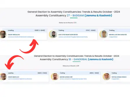 Jammu Kashmir Election Results Highlights: PM Modi congratulates NC for ...