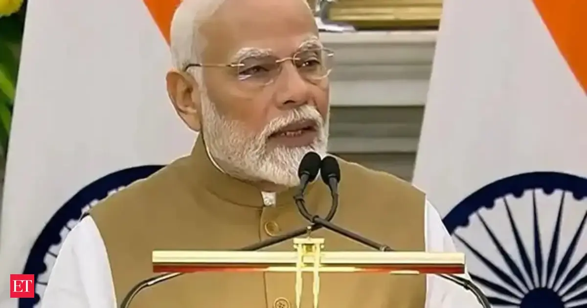 PM Modi pays tributes to JP, Deshmukh - The Economic Times