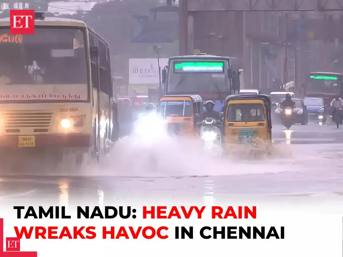 Heavy rain wreaks havoc in Chennai; schools, colleges shut after ...