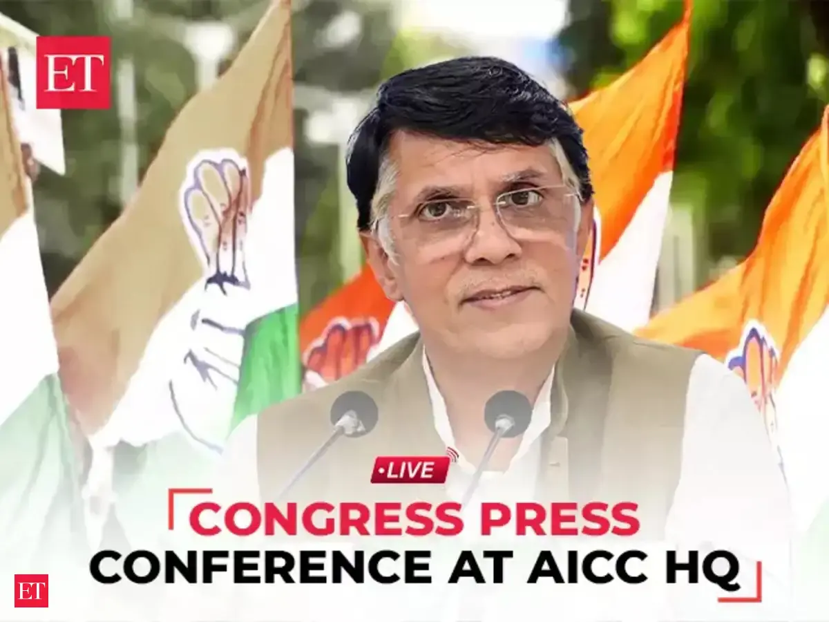 Live | Congress party briefing by Pawan Khera at AICC HQ - The Economic ...