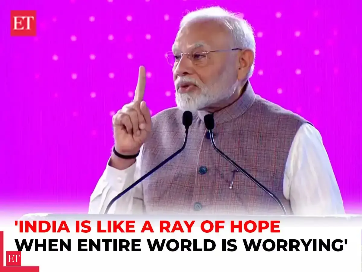 India, a beacon of hope and positivity despite global challenges: PM ...
