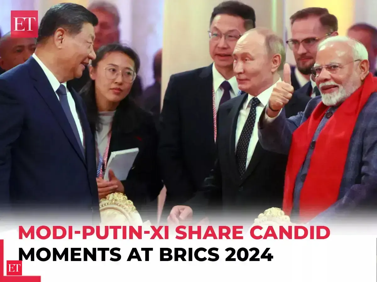 BRICS Summit 2024: Modi-Putin-XI share candid moments at BRICS Summit ...