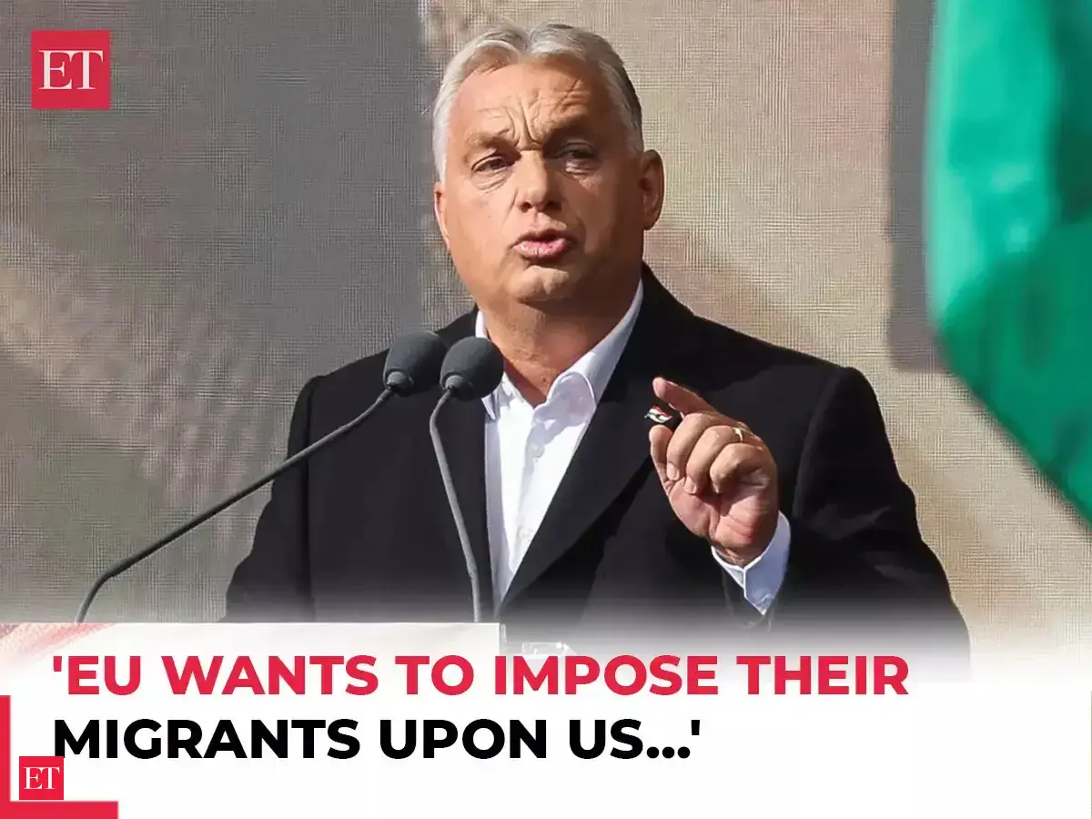 viktor orban: Hungary's Orban makes explosive claim: 'EU wants to ...
