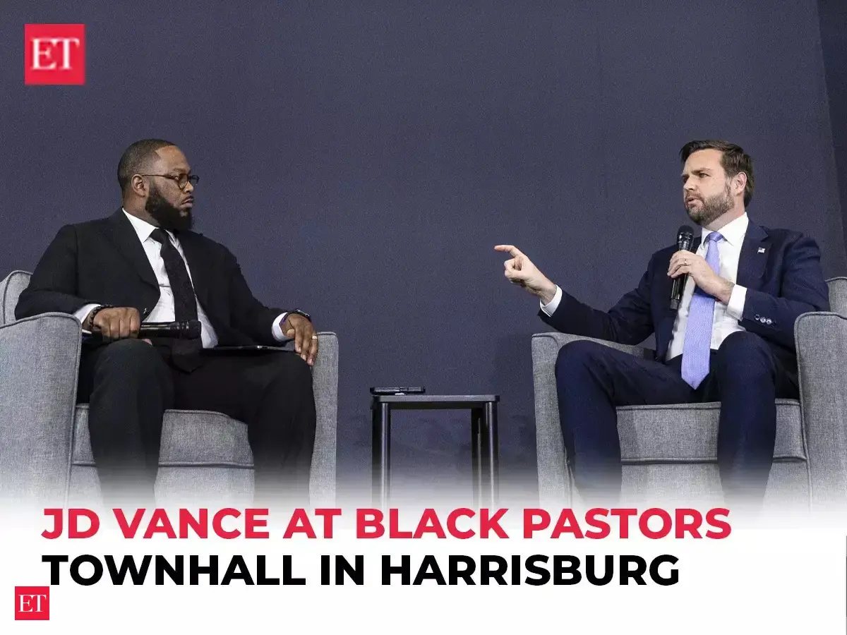 US Elections 2024: Republican VP candidate JD Vance at black pastors ...