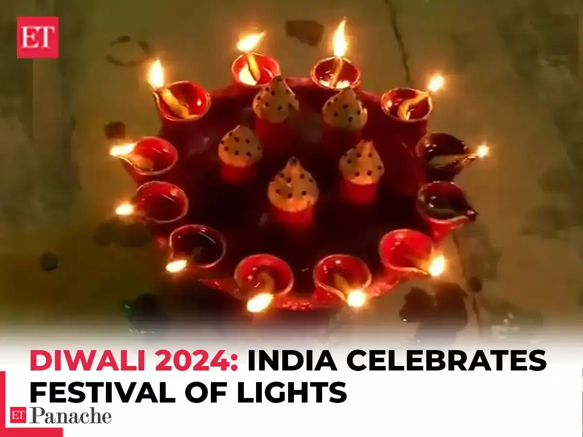 Diwali 2024: India celebrates festival of lights with colours and ...