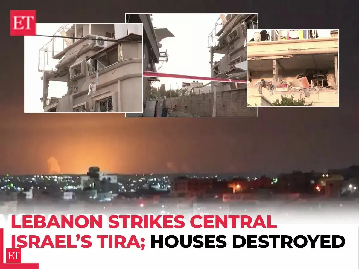 Lebanon strikes central Israel’s Tira, destroys buildings; Israeli ...