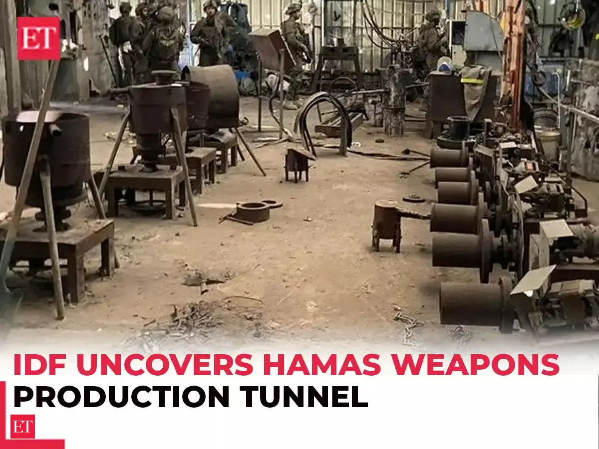 IDF uncovers Hamas weapons production tunnel in civilian area near ...