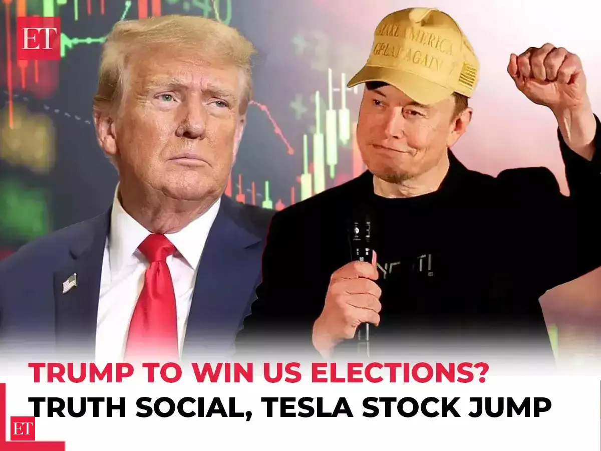 truth social shares: Trump to win US Elections? Truth Social, Tesla ...