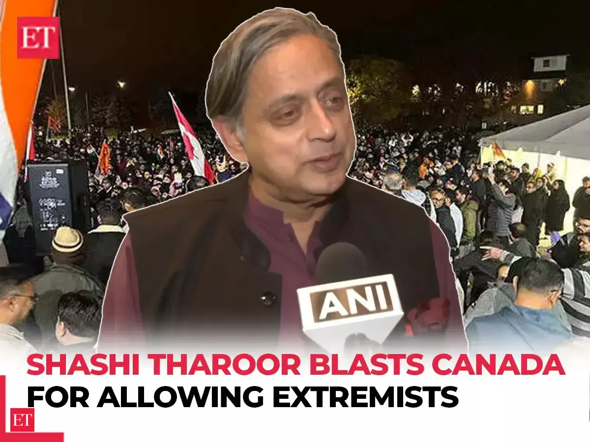 Shashi Tharoor blasts Canada for allowing extremists; 'Canadians ought ...