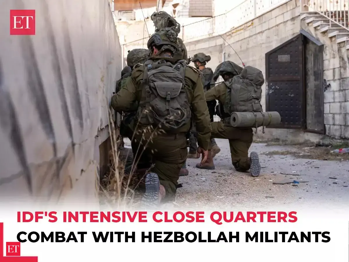 israel hezbollah war: IDF's close quarter combat with Hezbollah in ...