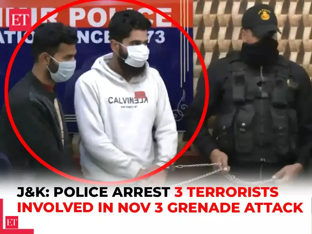 J&K: Police arrests 3 Lashkar-e-Taiba terrorists in connection with the ...