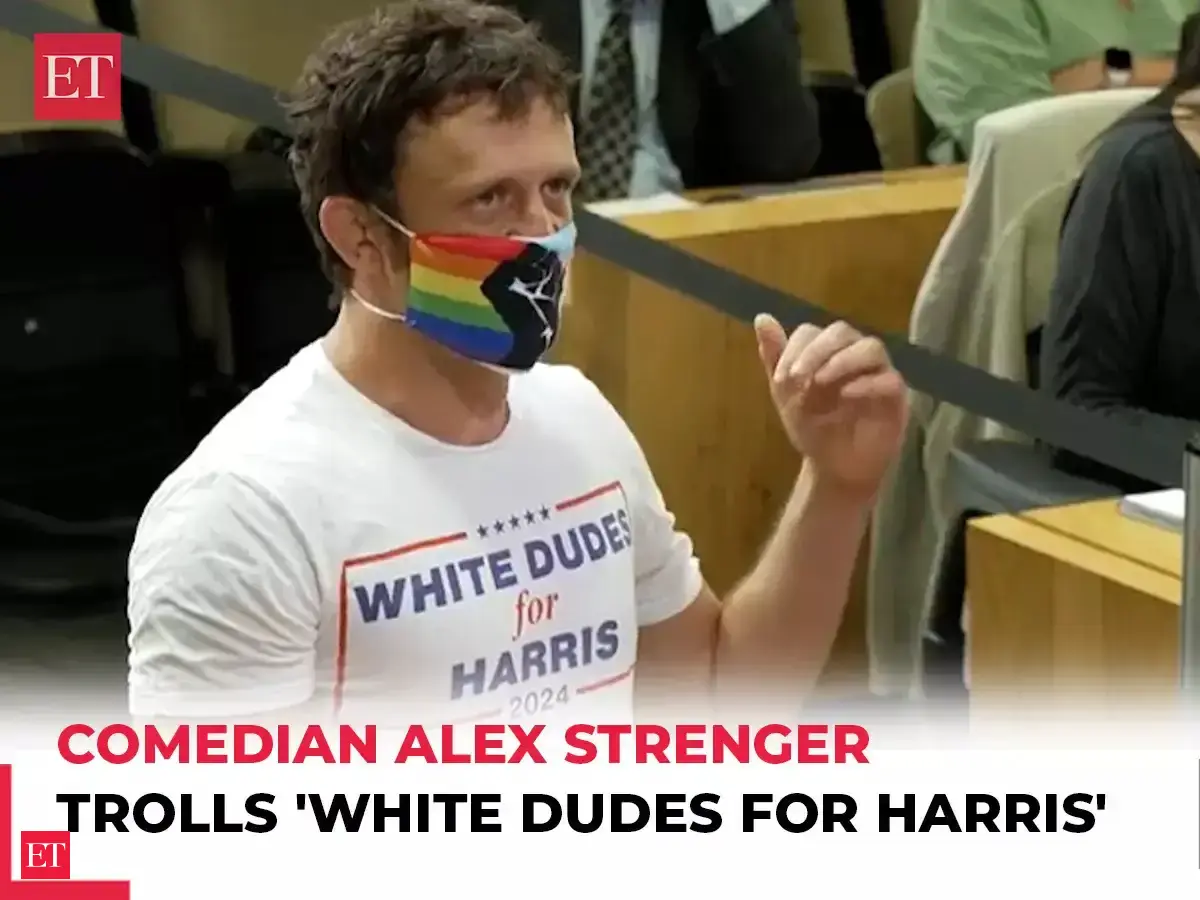 Alex Strenger: Comedian Alex Strenger trolls 'White dudes for Harris ...