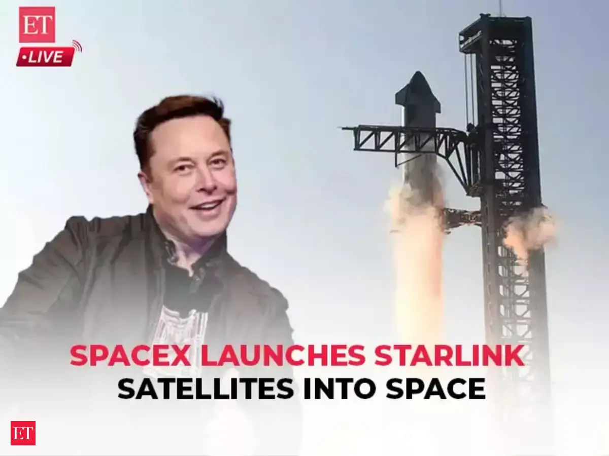 Elon Musk's SpaceX launches fresh batch of Starlink satellites into ...