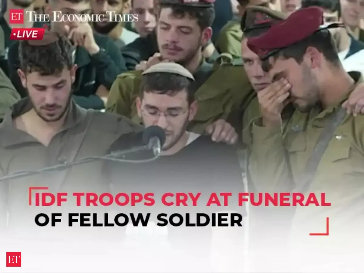 LIVE | Israeli soldiers cry at funeral of fellow IDF troop killed in ...