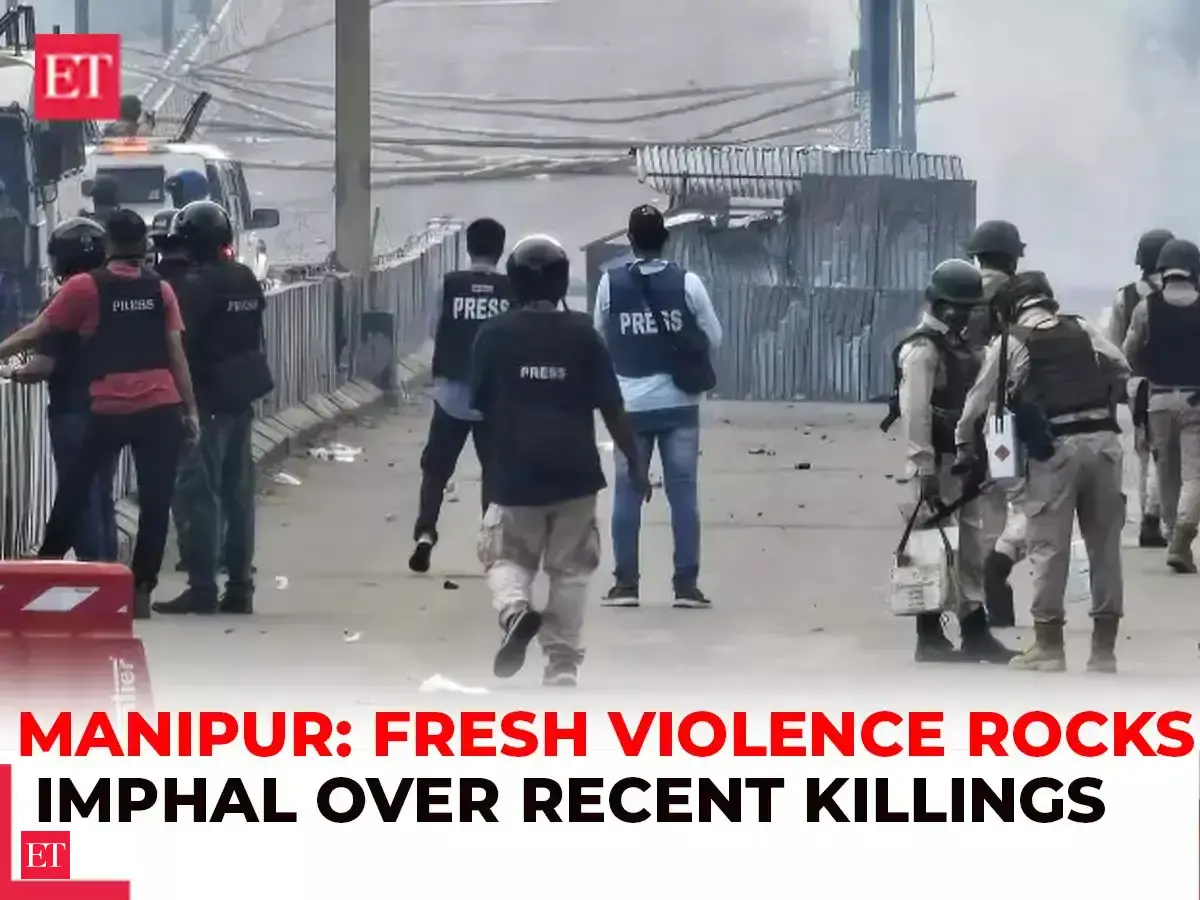 Manipur: Fresh violence rocks Imphal over recent killings, MLAs’ houses ...