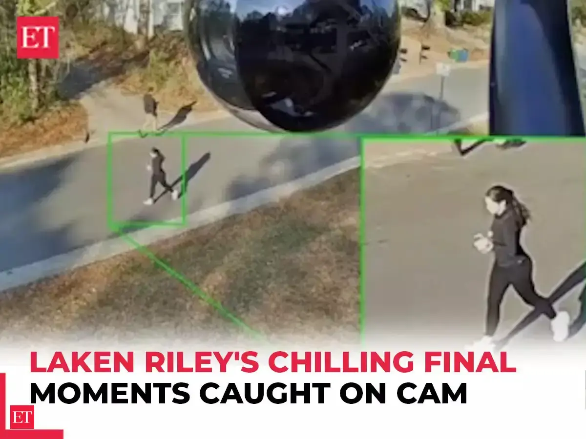Laken Riley: Laken Riley murder case: Chilling CCTV footage shows ...
