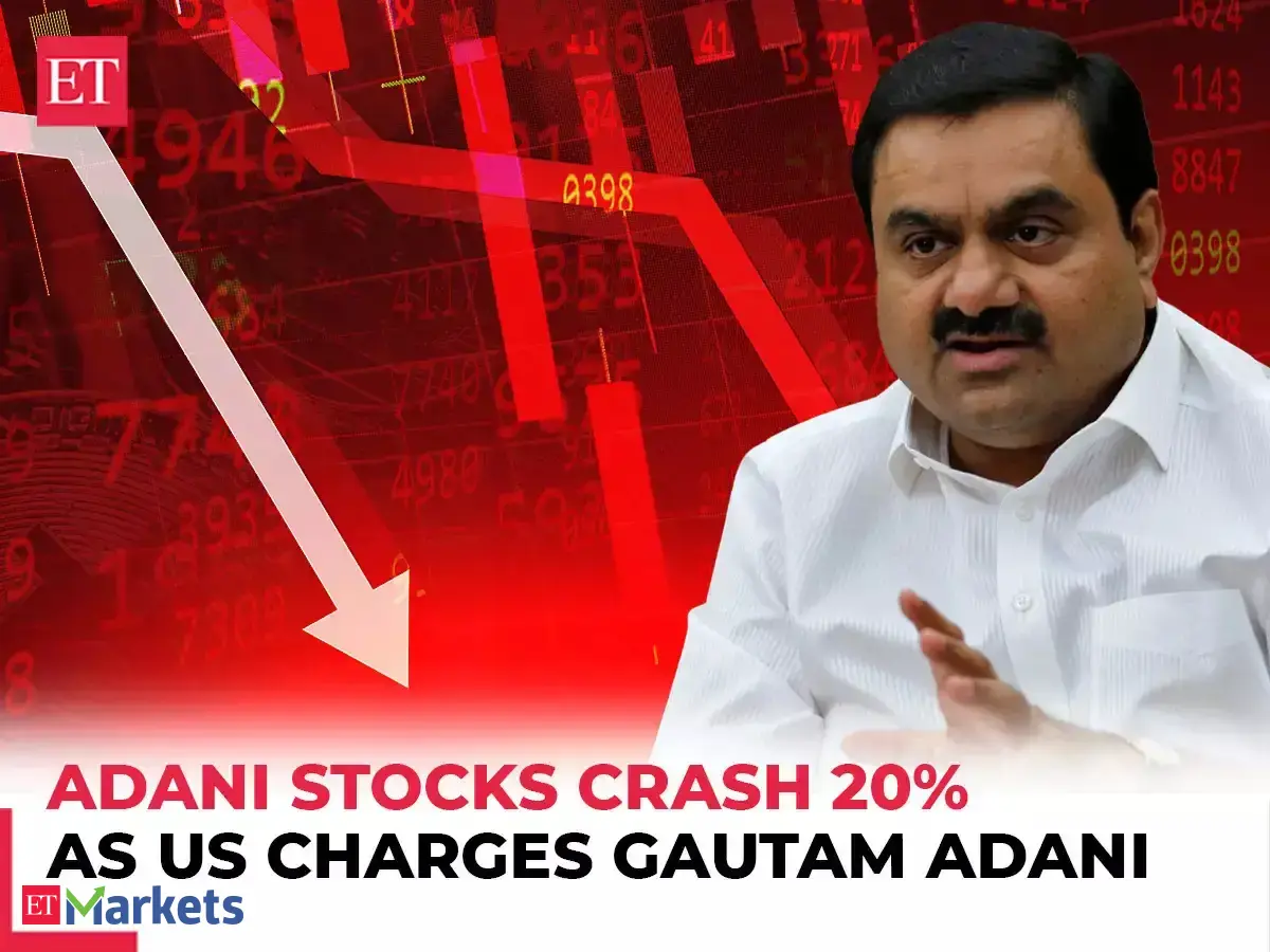 Gautam Adani Bribery Case: Adani stocks crash up to 20%, log worst day ...