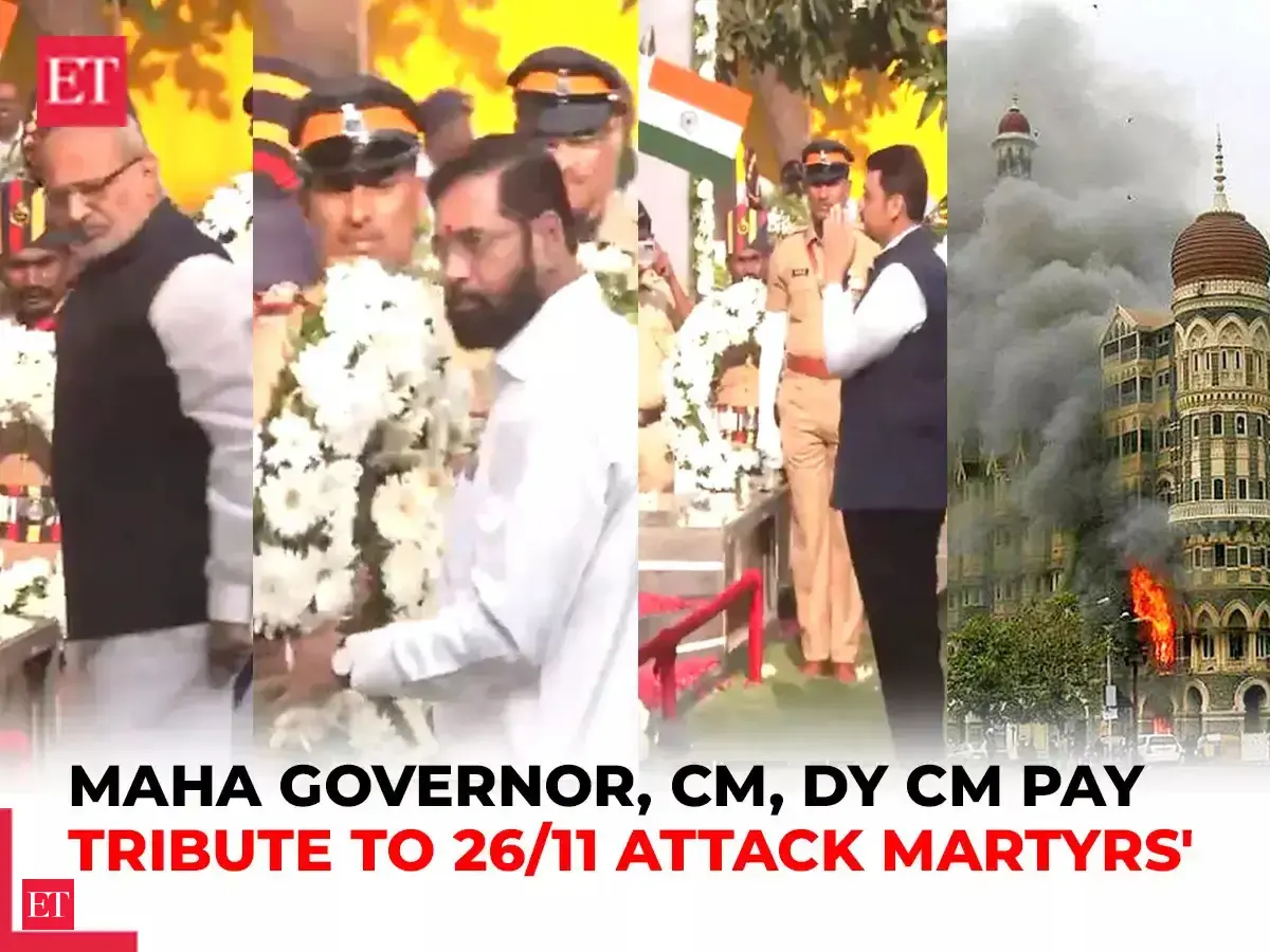 16-yrs of 26/11 attack: Maha Governor, CM, DY CM pays tribute to ...