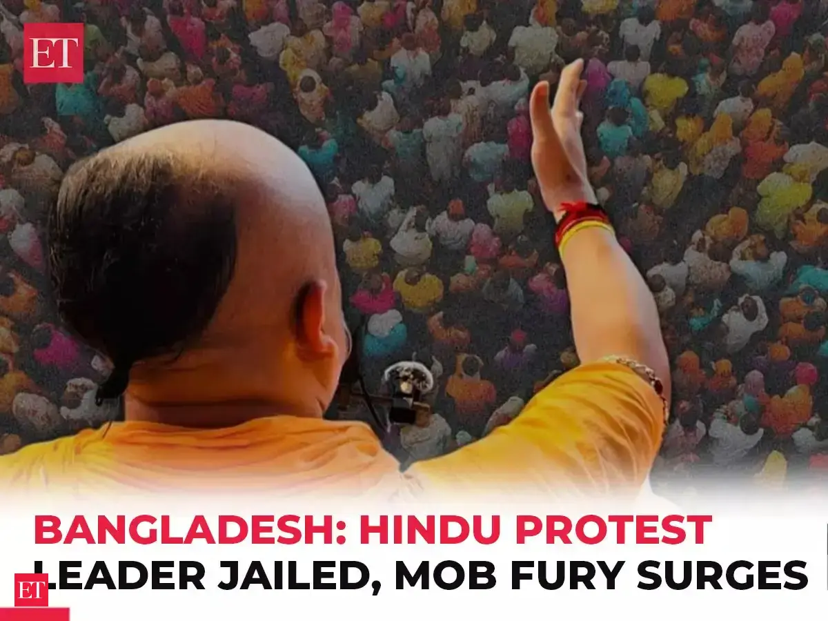 Bangladesh: Hindu leader Chinmay Prabhu arrested, mob fury surges ...