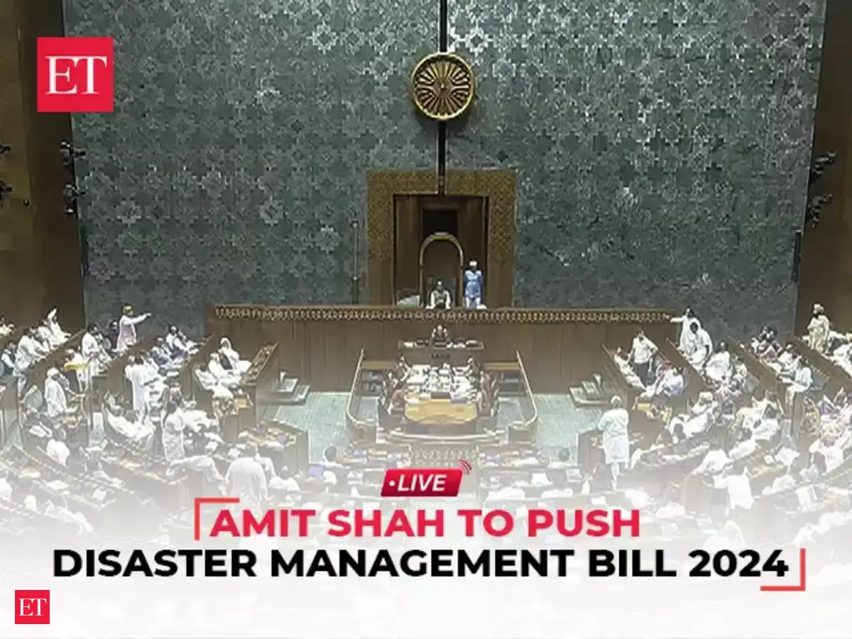 Lok Sabha Live: Home Minister Amit Shah to introduce Disaster ...